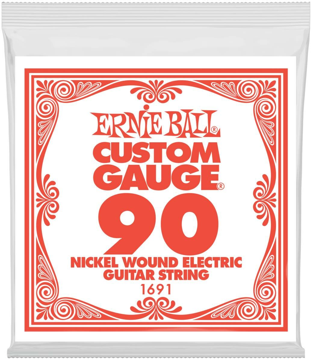 ERNIE BALL 1691 Nickel Woud .090 - Струна одиночная для электрогитары
