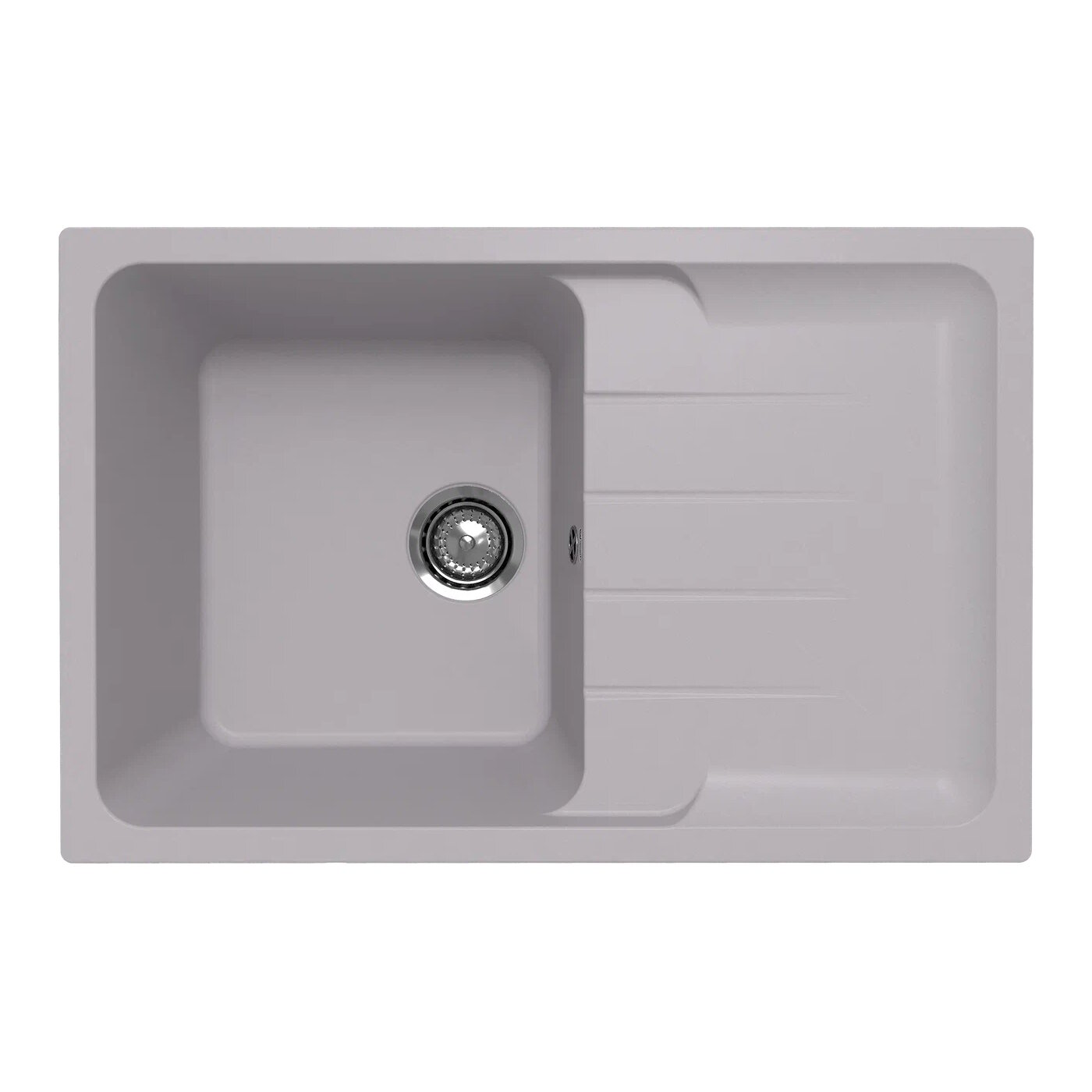 Кухонная мойка Ulgran Quartz 78x51 см Gerda 780-04 кварцевый композит, платина