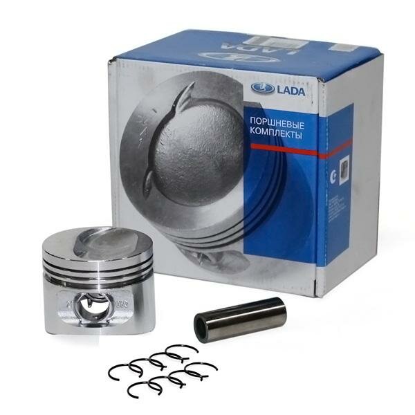 Поршневая группа кт. (4 шт.) 82,0 без колец ВАЗ-21083 группа А (фирм. упак. LADA)