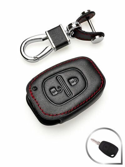 Чехол для ключа красная нить №790 Renault Разм. 40х57 мм