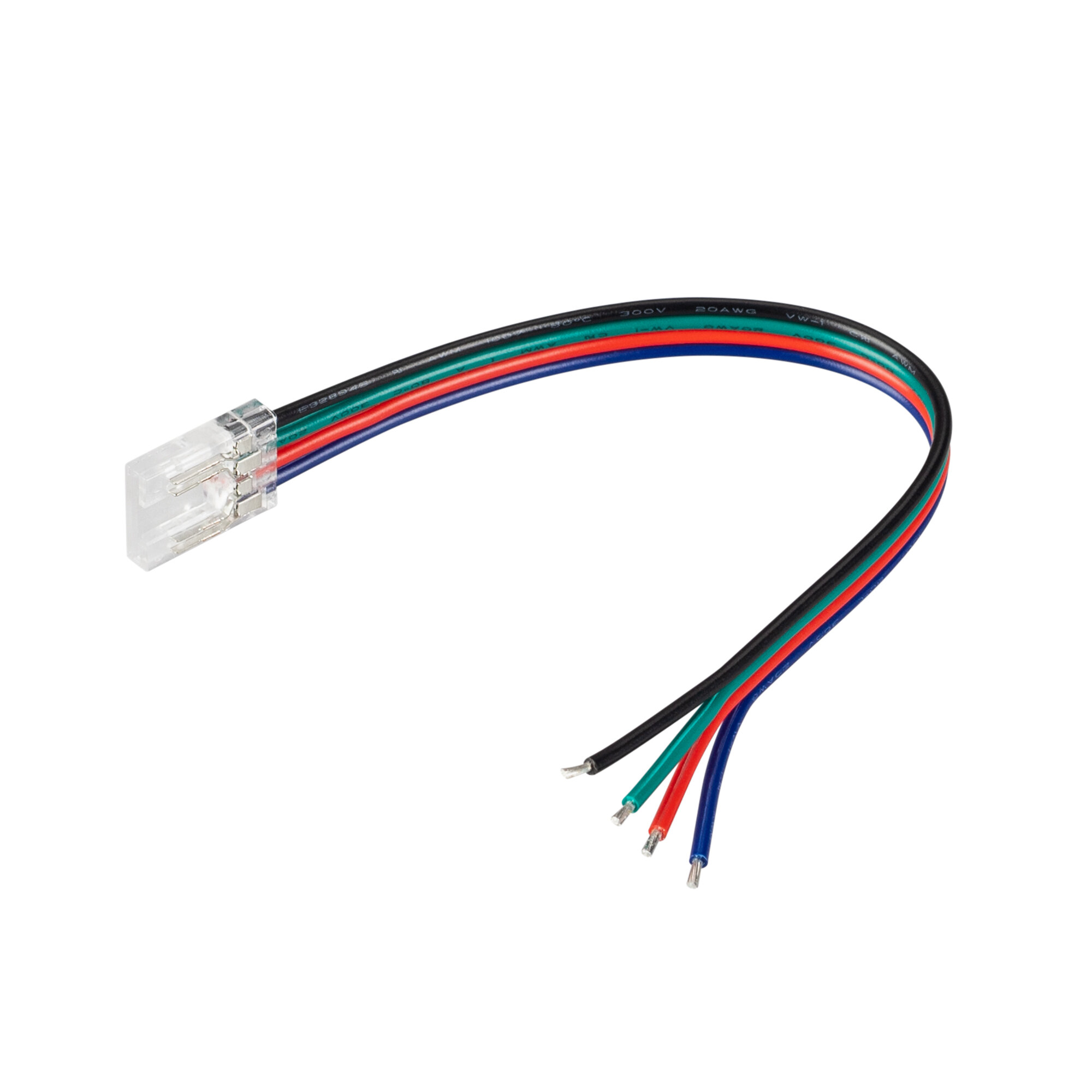 Коннектор Arlight Коннектор COB-RGB-10mm-4pin-STW-L150 (Arlight, Лента-Провод), 10шт