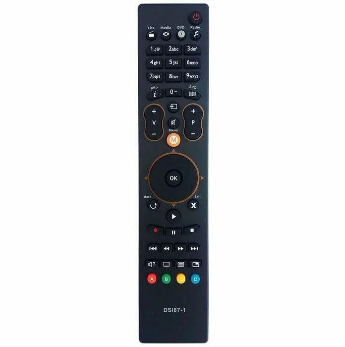 Пульт для приставки НТВ+ Sagemcom DSI87-1 HD, DSI74HD