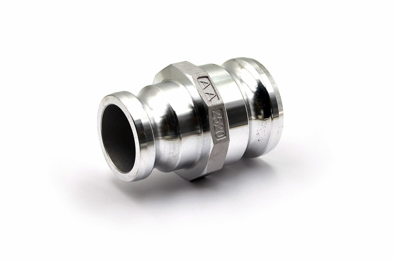 Камлок переходной алюминиевый AA-2025 (папа 50мм + папа 63мм) 2" х 2 1/2"