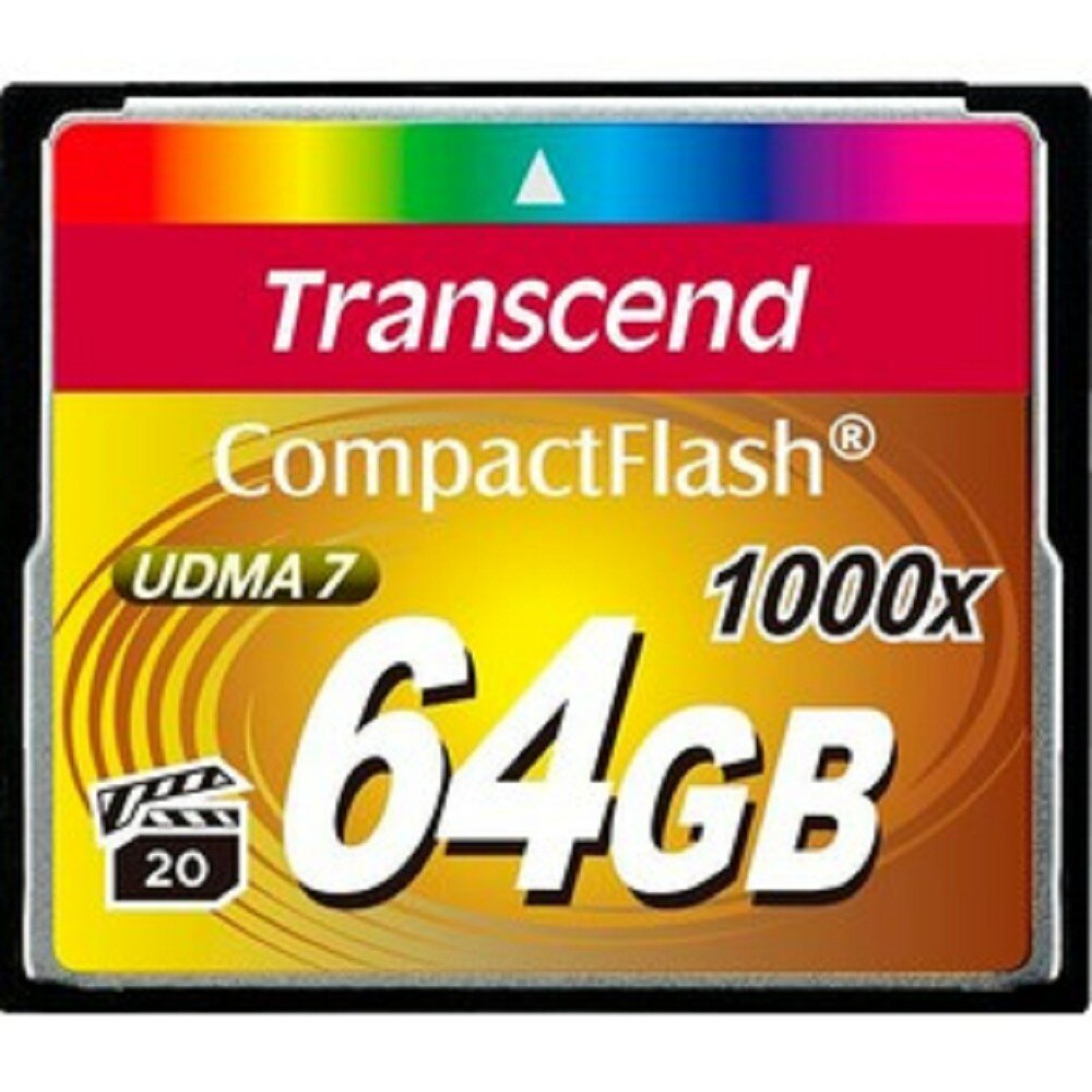 Карта памяти Transcend TS64GCF1000 64 ГБ