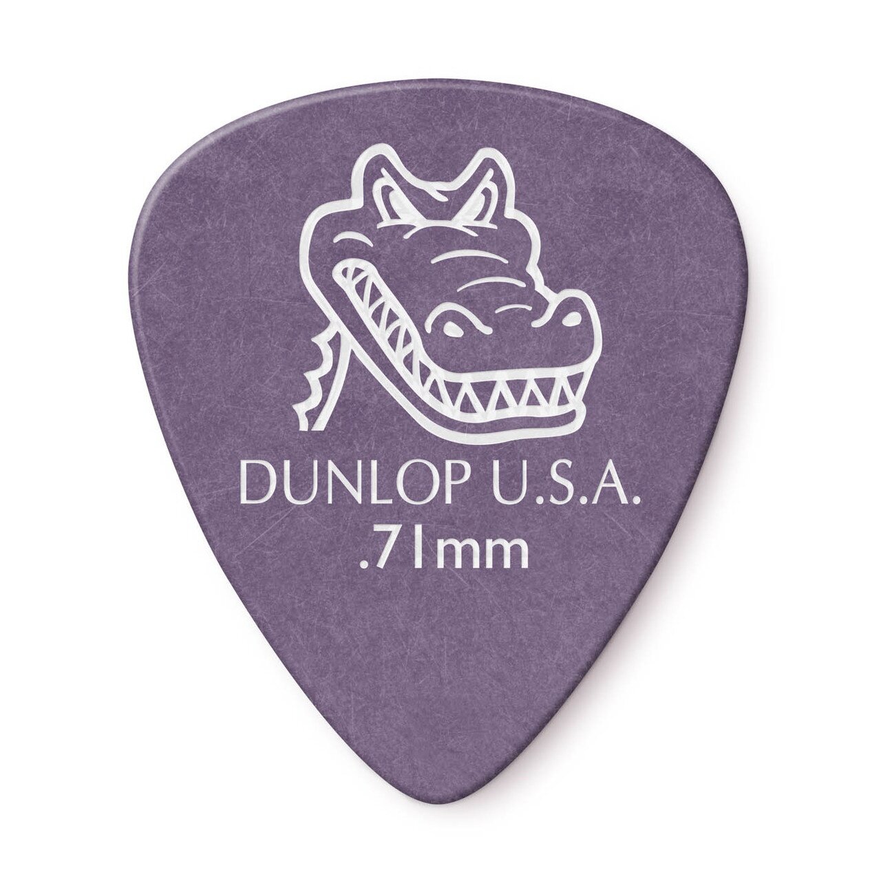 Набор медиаторов Dunlop 417R.71 Gator Grip, 0,71 мм, упаковка 72 шт.