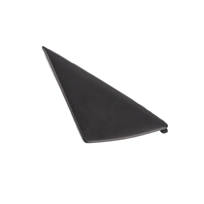 Черная Треугольная пластина на переднее окно боковое зеркало угол Треугольник узор крышка панель для Citroen C4 C4L 2012 2013 2014 2015 small right side