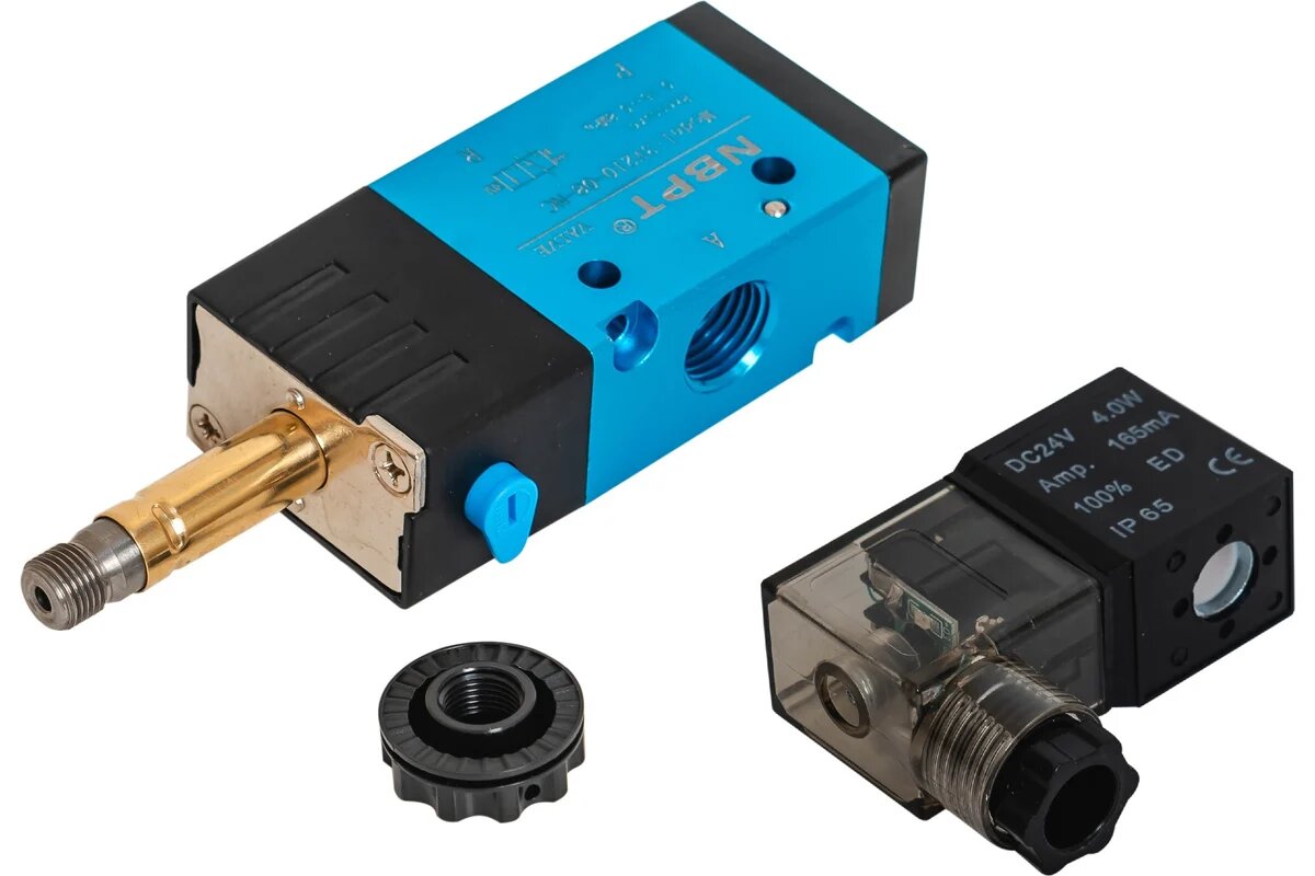 NBPT пневмораспределитель 3/2 3v210-08-nc-dc24v G1/4 арт. 57643 для промышленных систем