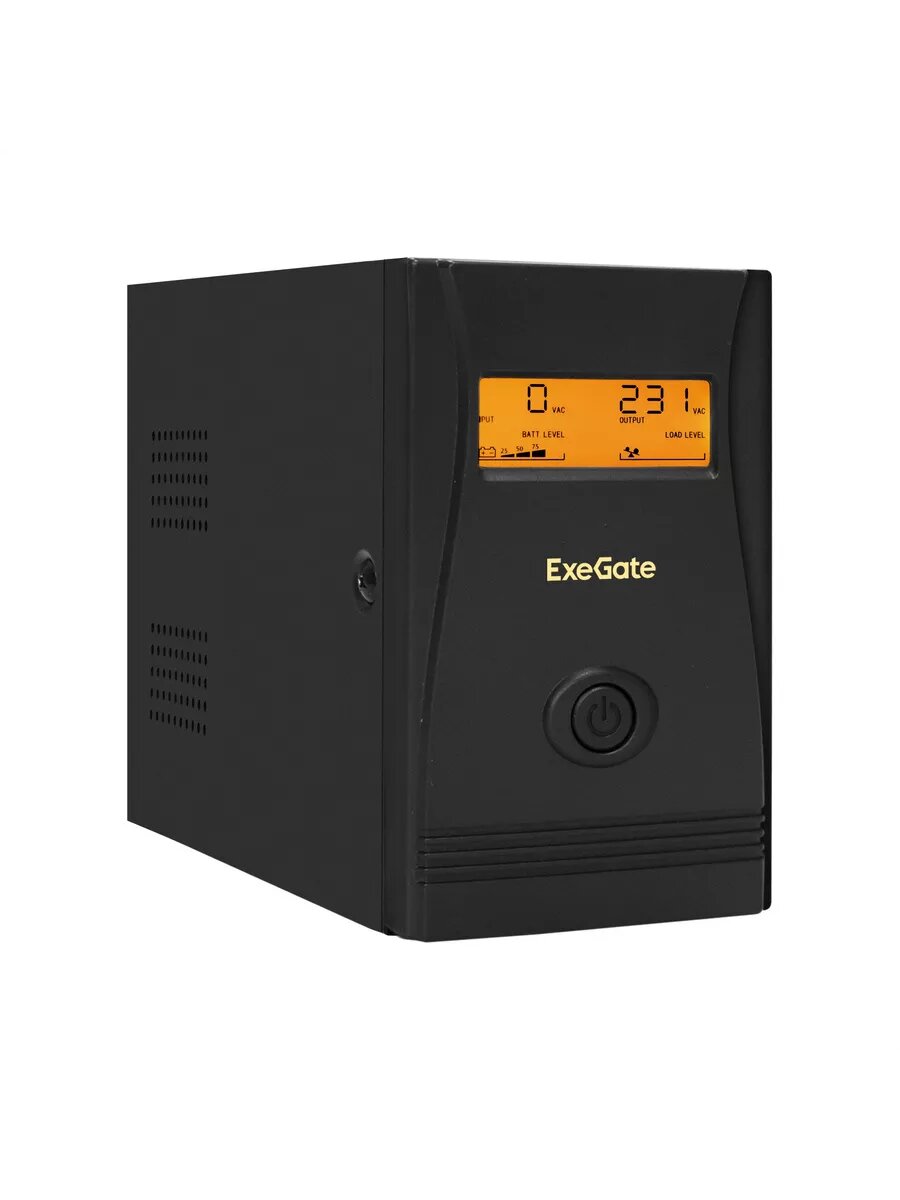 ИБП ExeGate EX292775RUS Power Smart ULB-800. LCD. AVR.4C13, 800VA/480W, LCD, AVR, 4*C13