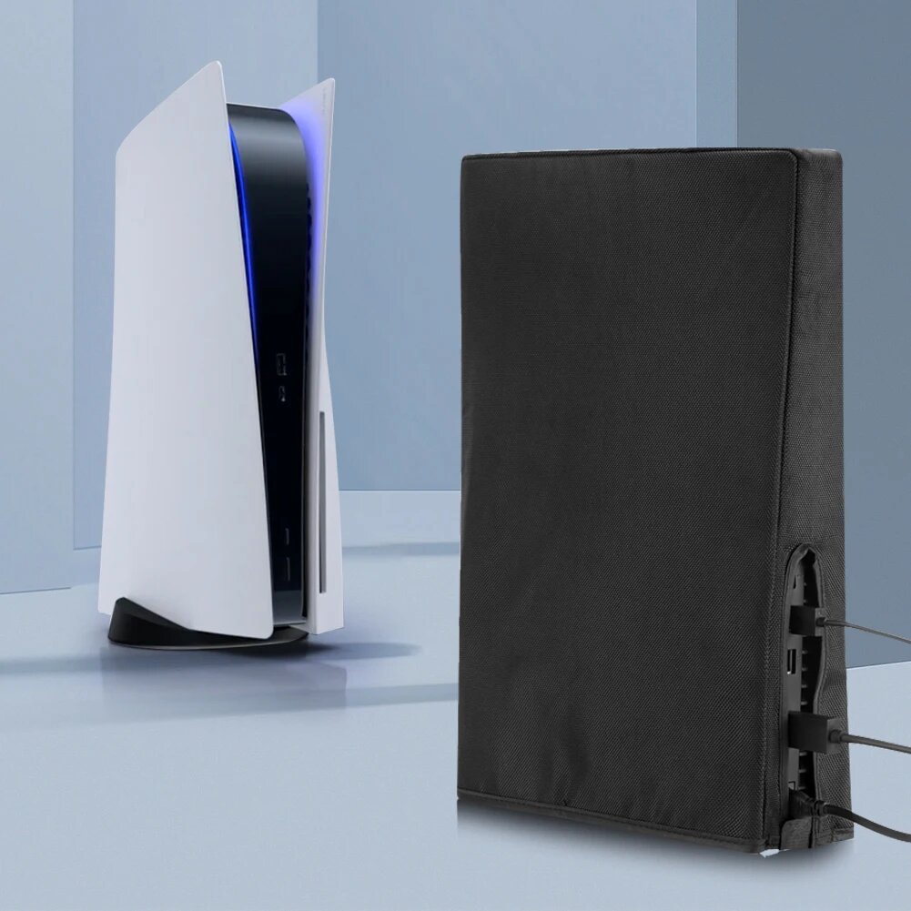 Чехол для PS5 Slim Grey Vertical — фото 1