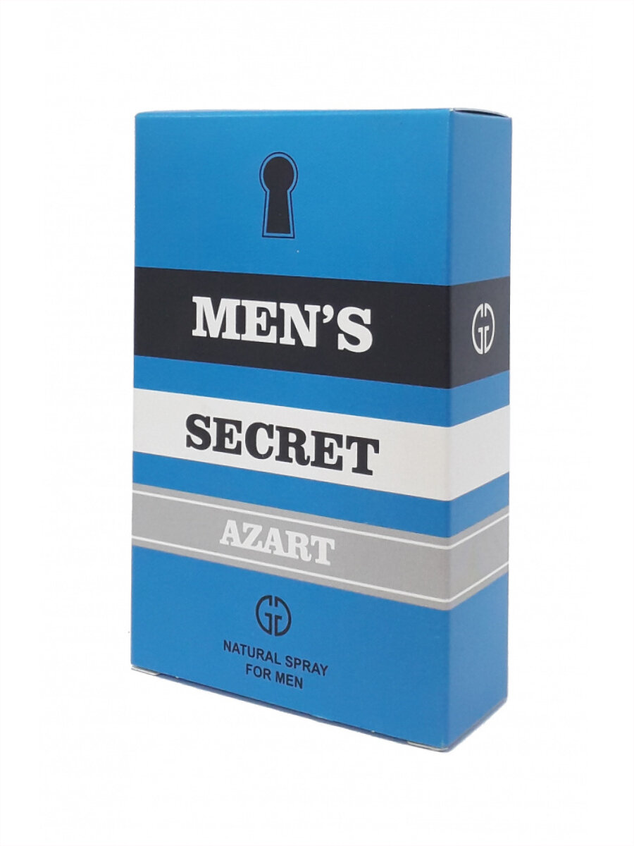 Gianni Gentile Men`s Secret Azart парфюмированный дезодорант 95 мл