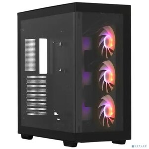 Корпус DEEPCOOL Корпус MidiTower Deepcool CH780 black (ATX, без БП, ARGB, 4xUSB3.2 Type-A + USB3.2 Type-C) (R-CH780-BKADE41-G-1)