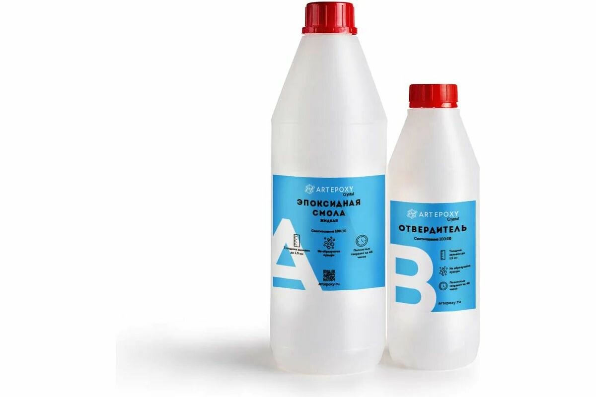 Жидкая эпоксидная смола ArtEpoxy 1 кг Crystal ВИ-21591