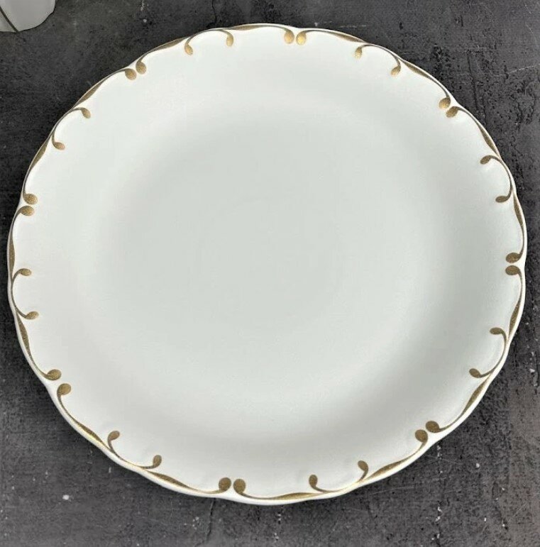 Круглое блюдо 30,5х4,5см александрия Фарфор 102-100 118-102-100