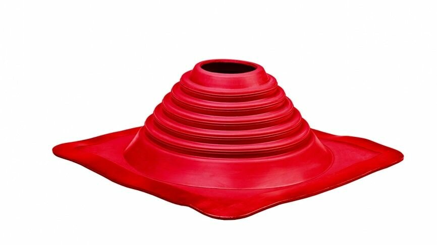 Манжета кровельная прямая "Мастер Флеш" PRO № 4 силикон (75-160) красная