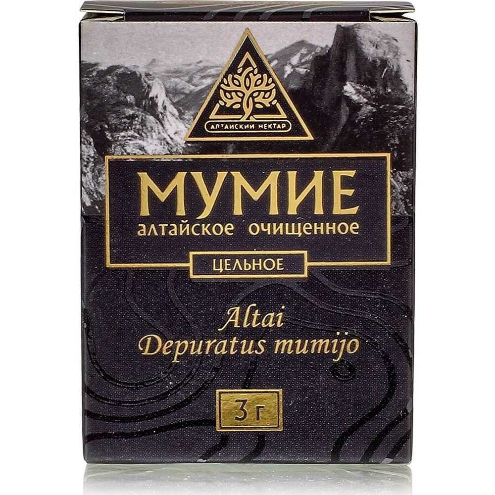 Алтайский нектар Мумие в пластинах 3г