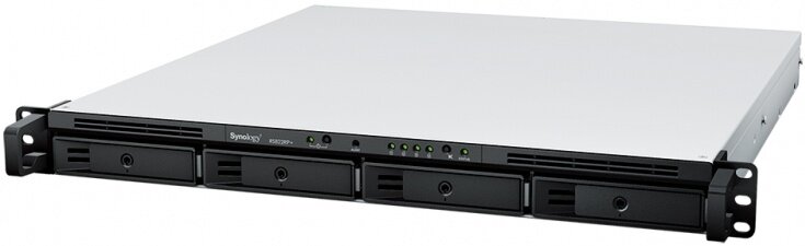 ABC Сетевое хранилище данных (СХД) Synology RS822+ для 4x3.5/2.5 SATA HDD/SSD (2xUSB3.0, 4xLAN, eSATA)
