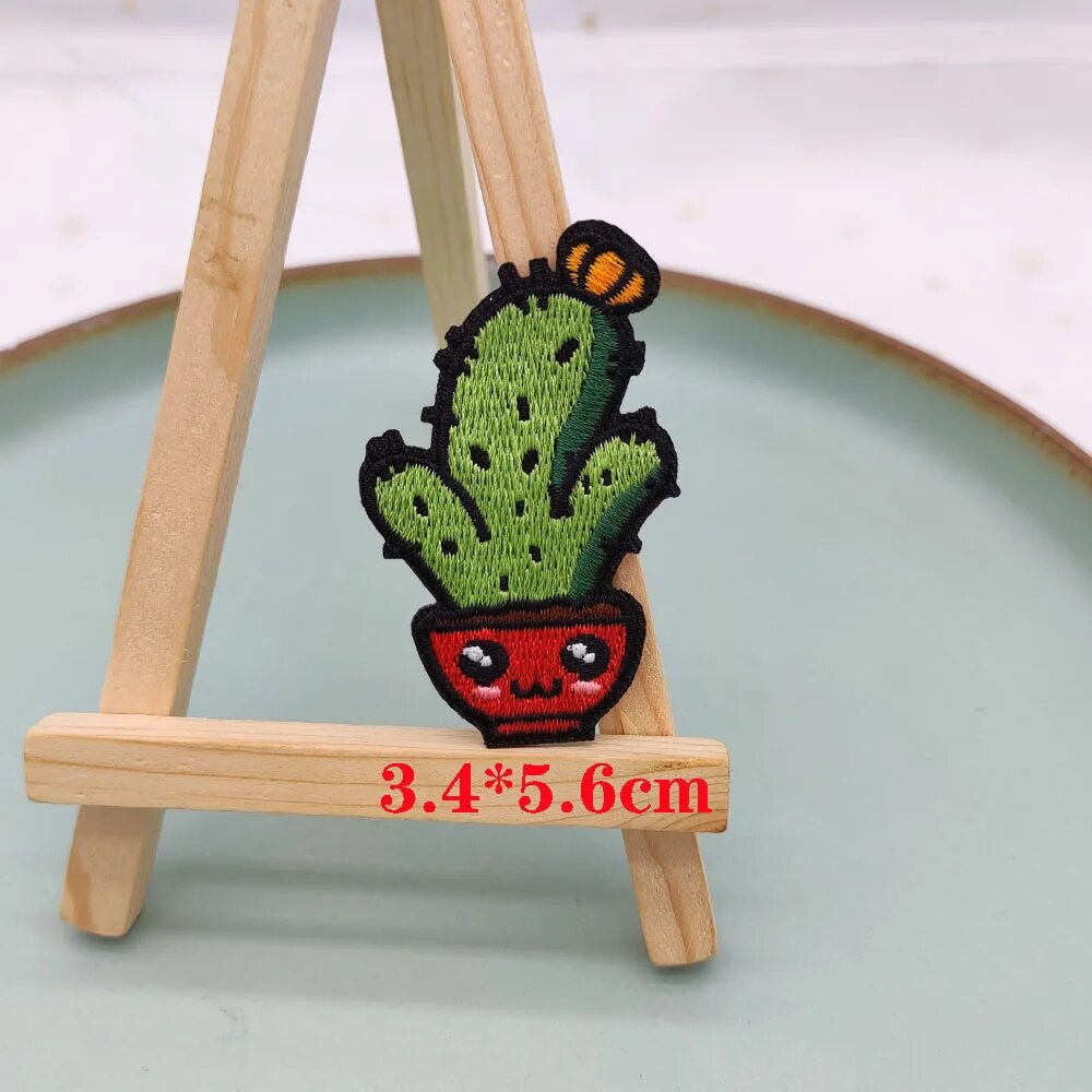 Нашивки с растениями в горшках DUTRIEUX Potted plants H