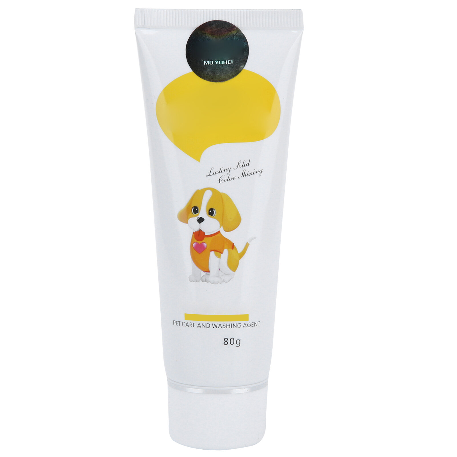 Гель для животных животных, гель, полупроизводительный временный мех для домашних животных, аксессуары для домашних животных (черный 80 мл)