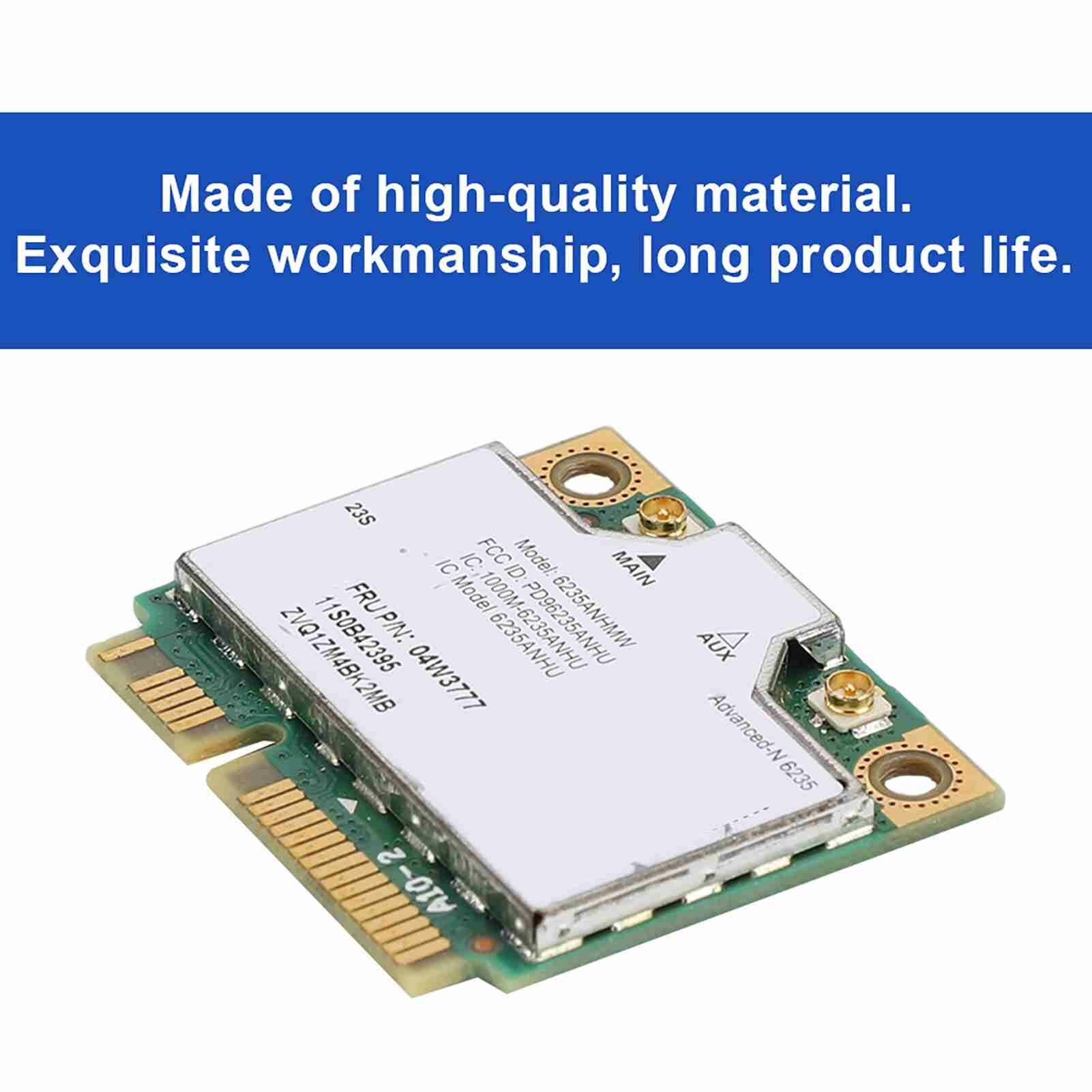 Беспроводная сетевая карта Intel Centrino Advanced N 6235ANHMW Dual Band 300M Bluetooth 4.0 для Lenovo M93z M93P