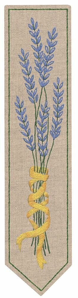 Набор для вышивания Le Bonheur Des Dames Закладка, Lavande, Лавнда, 20х4,5 см (ND. BD.4724)