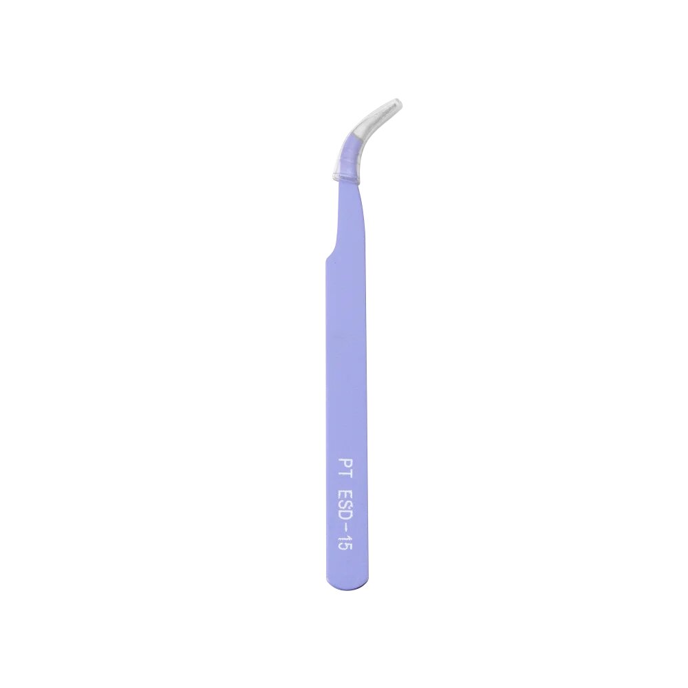 Пинцет антистатический PT ESD-15, Purple 06