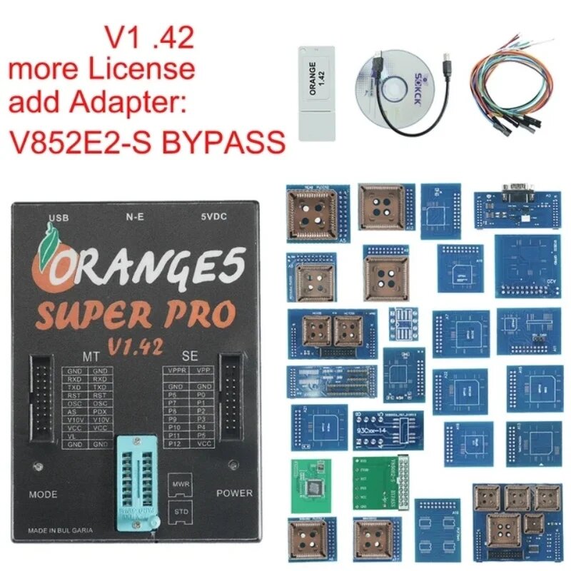 Orange5 Super Pro V1.42 Full Set с адаптерами V852E2-S Bypass