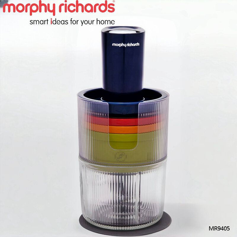 Блендер измельчитель Morphy Richards чоппер кухонный для детского питания с 4 сменными чашами
