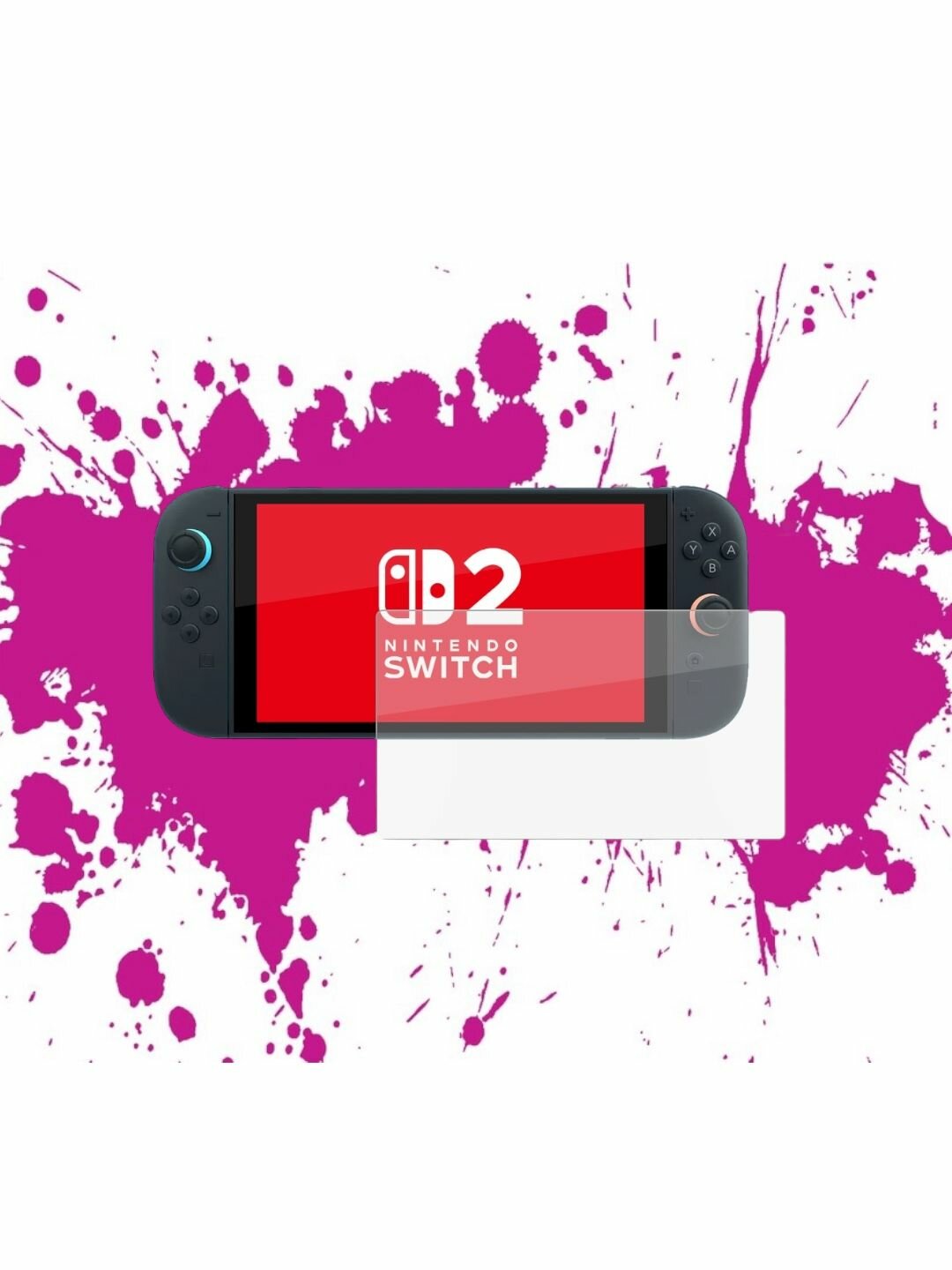 Защитное стекло для Nintendo Switch 2 / Защитное стекло на Нинтендо Свич 2 — фото 1