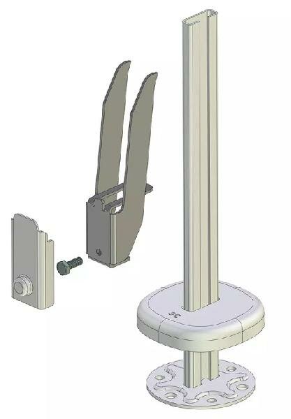 Кронштейн напольный K31.35 EVRA 31.35 для радиаторов высотой 200-600