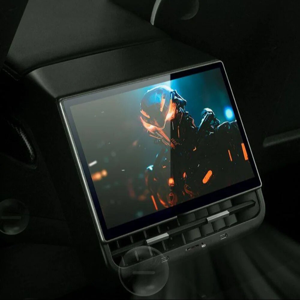 Новый стиль, 8,66-дюймовый задний дисплей Android 13, WIFI, развлекательный экран 4G + 64G, 4G