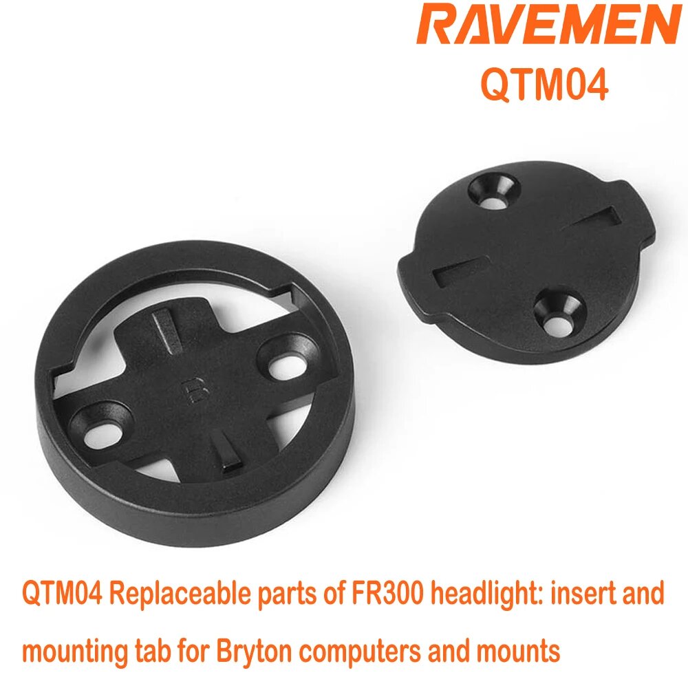 Крепление для велокомпьютера Ravemen QTM04, черный