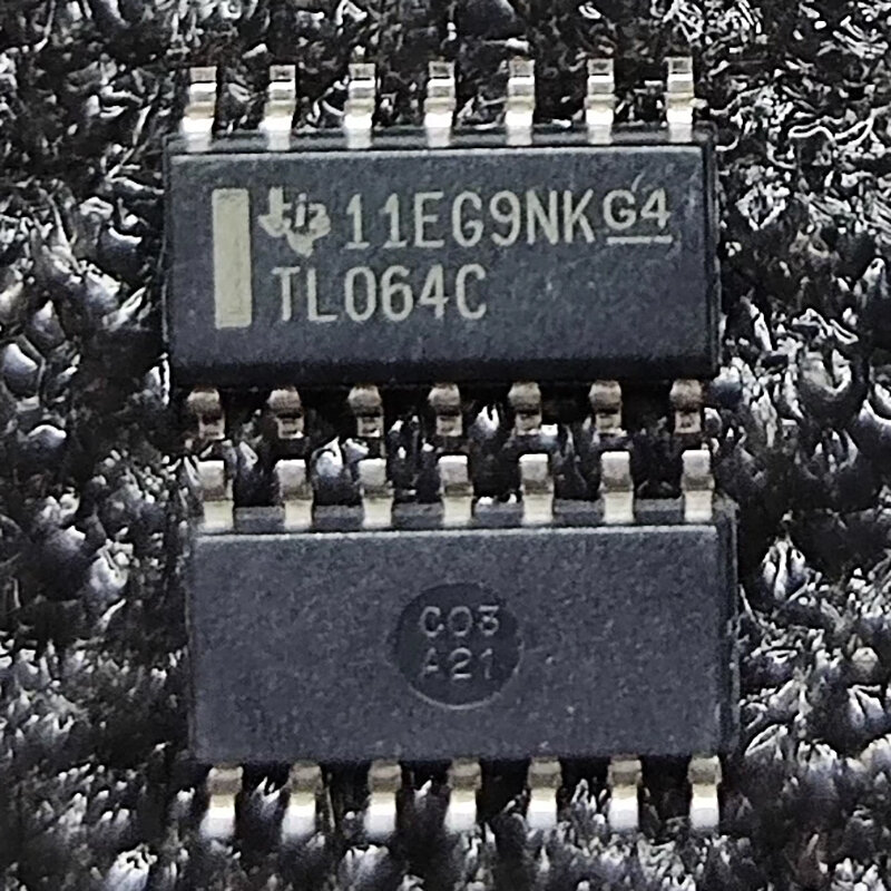 10Pcs, TL064C DIP14 - компонентные IC чипы