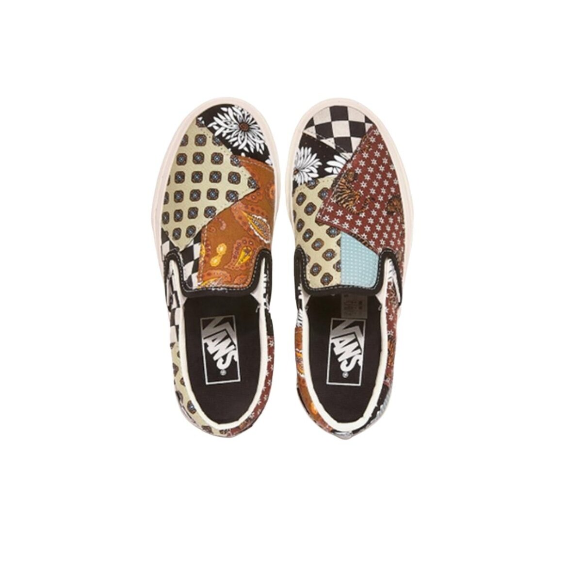 Кроссовки VANS SLIP-ON, размер EU 40 стопа (25.5CM), коричневый — фото 1
