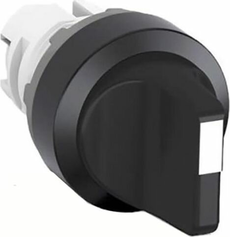 Переключатель ABB M2SS2-10B (короткая ручка) черный 2-х позиционный без подсветки (только корпус)
