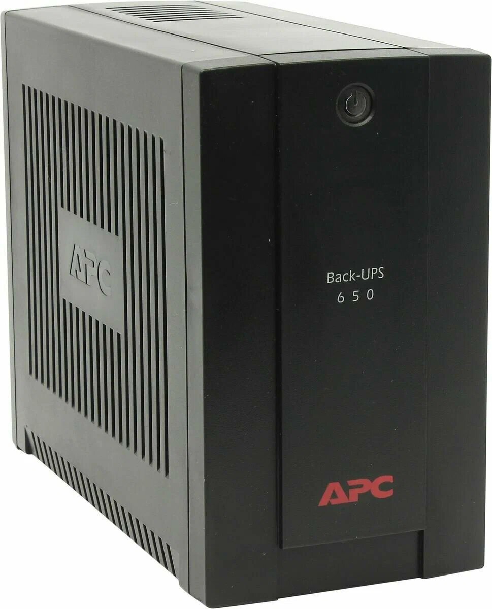 Источник бесперебойного питания APC Back-UPS BC650-RS, 650 ВА / 360 Вт. (подержанный)