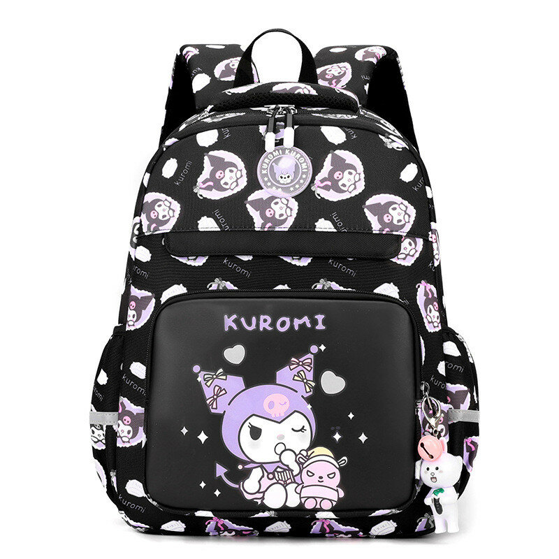 Рюкзак kuromi для детей fun and functional с большим пространством и легким весом black kuromi
