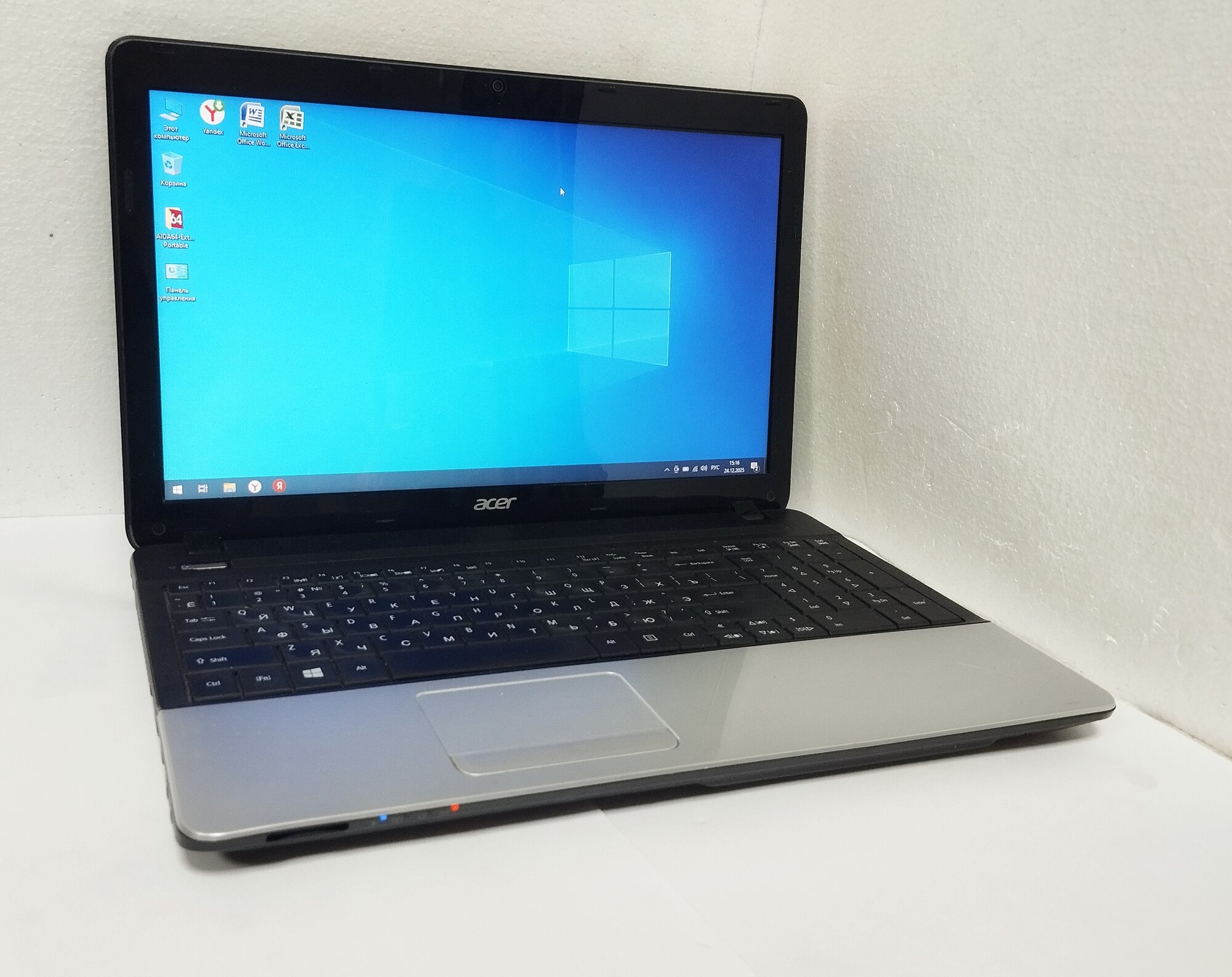 Ноутбук Acer Pentium B970/6/HDD250/int/Win10/15.6"