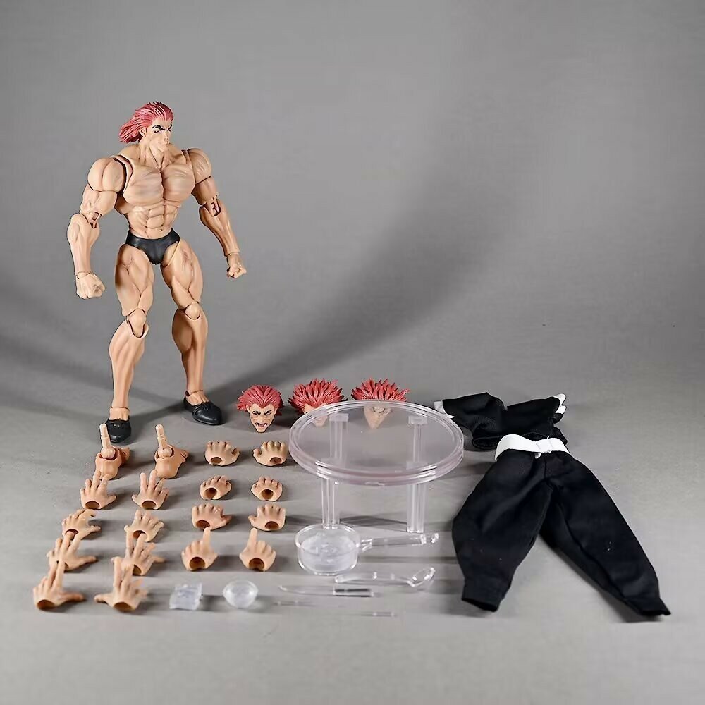 Новая шарнирная фигурка Баки Ханма Юдзиро из серии ST от Storm Toys, масштаб 1/12.