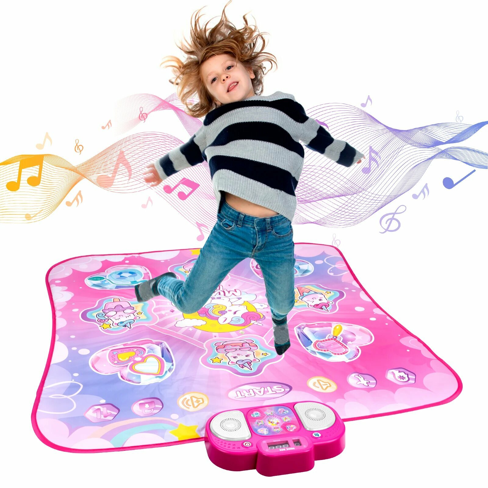 COOLPLAY Детский электронный танцпол Розовый, 91x87cm Pink-no box