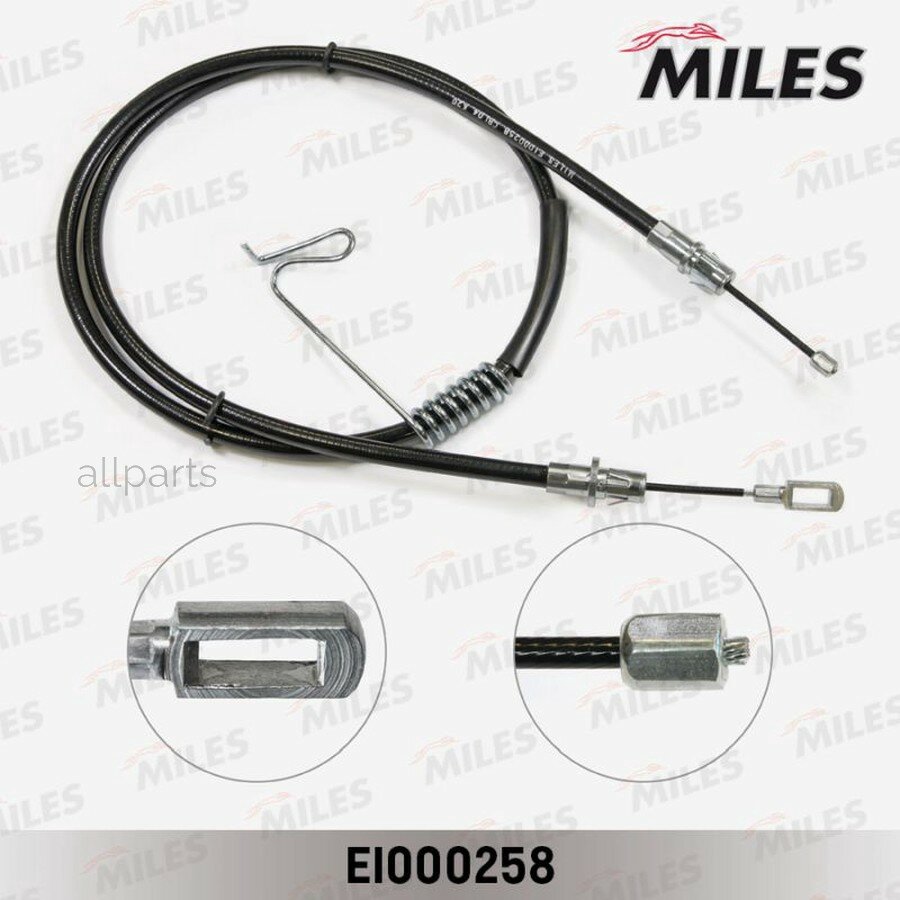 MILES EI000258 Трос стояночного тормоза FORD TRANSIT левый