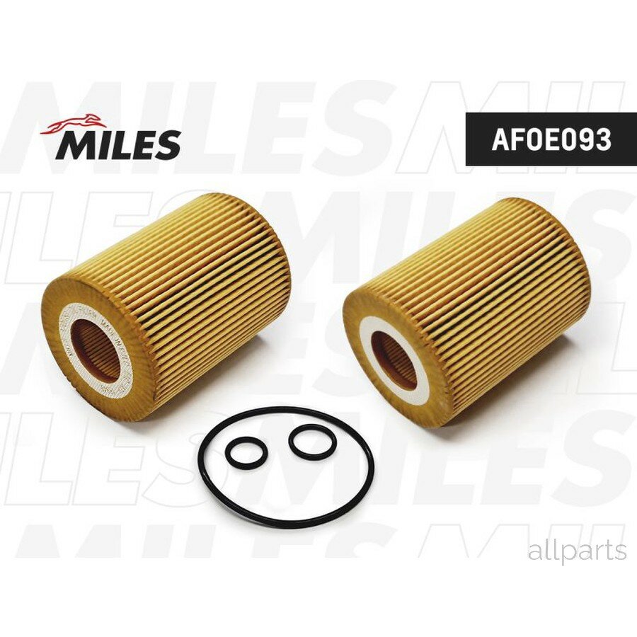 MILES AFOE093 Фильтр масляный CHRYSLER 300C 3.0D/MB W204/W211/W164/W251/SPRINTER 906 3.0D
