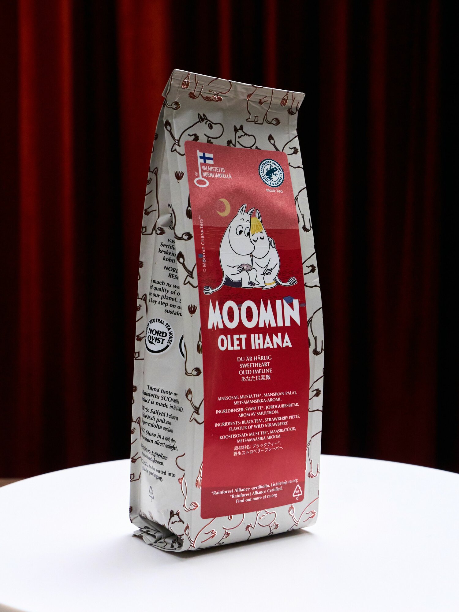 Чай черный Nordqvist Moomin Olet ihana муми-тролли 80 г (Финляндия)