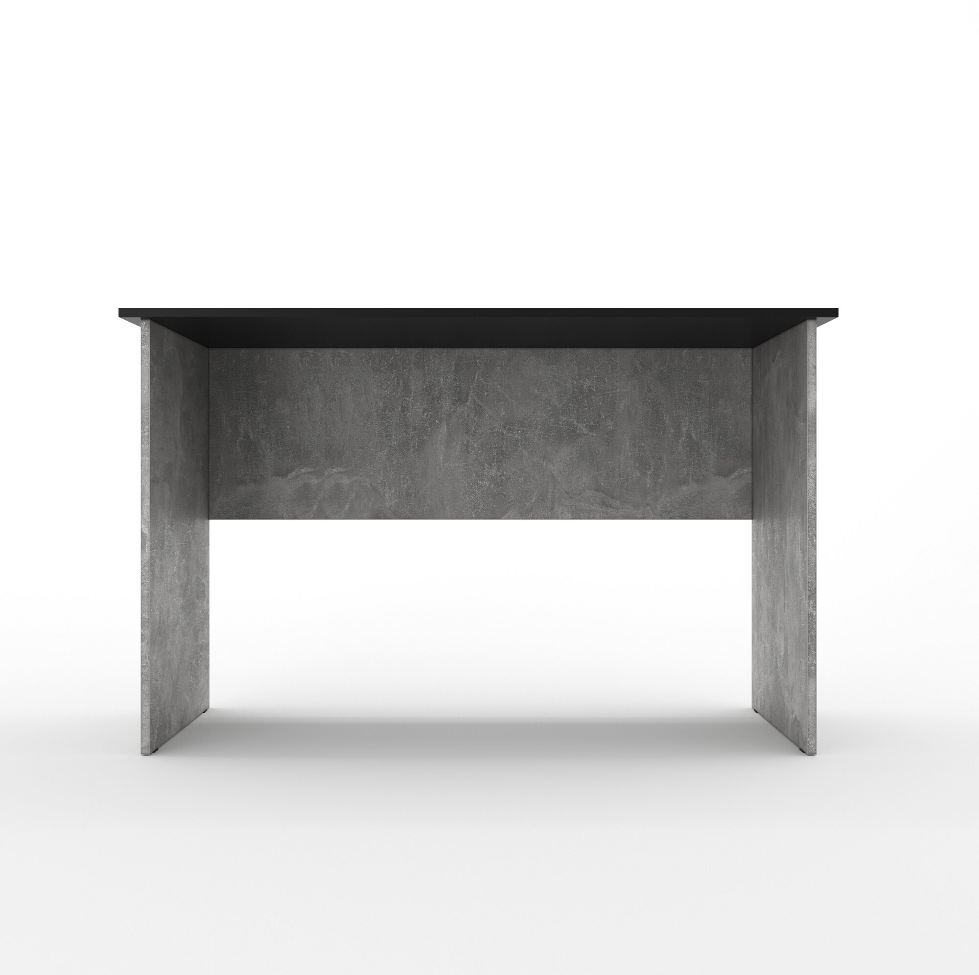 Стол Компьютерный / Черный / Цемент Светлый / 1200х750х600