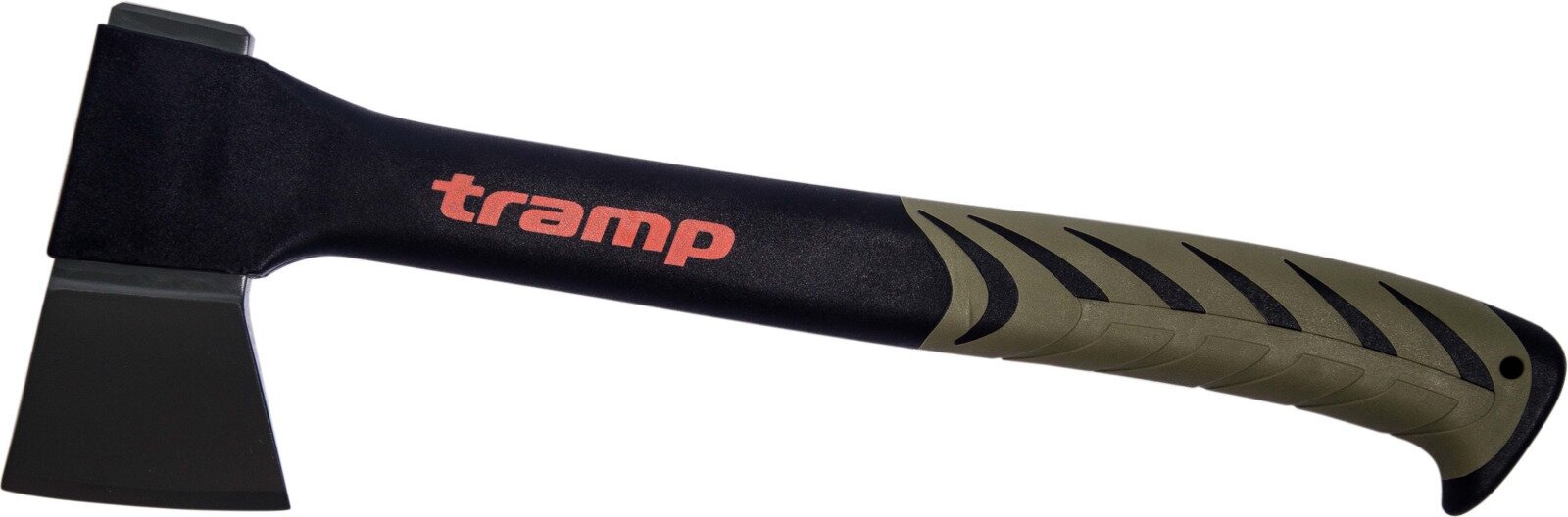 Топор туристический Tramp , TRA-179, черный, зеленый, длина лезвия 14 см