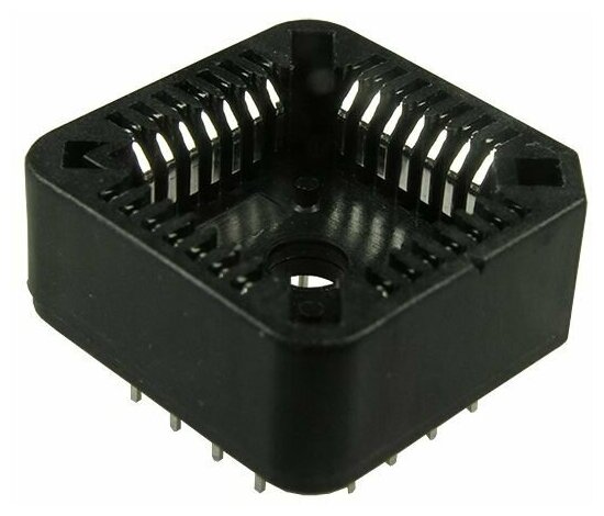 PLCC-28, SMD панелька для микросхем / 3 штуки