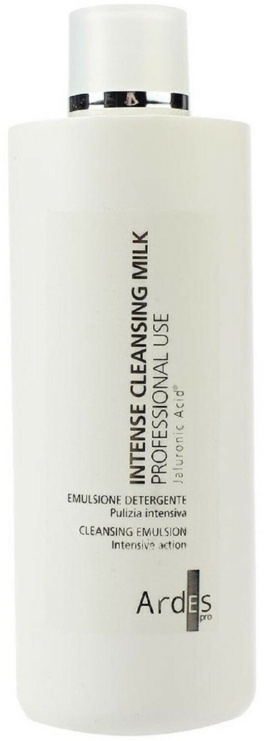 Ardes Интенсивное гиалуроновое очищающее молочко. Intense cleanser latte detergente. 500 мл. Италия