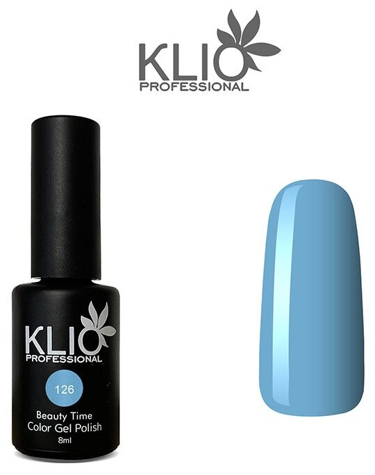 Гель-лак Klio professional BEAUTY TIME №126, 8 мл