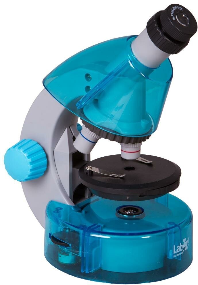 Микроскоп Levenhuk Labzz M101 Azure/лазурь