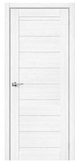 Межкомнатная дверь эко шпон bravo x Браво-21 Snow Melinga mr.wood