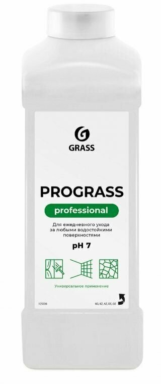 Grass Универсальное чистящее средство Prograss нейтральное ароматизированное для поверхностей, 1 л/